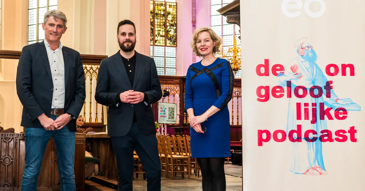 De Ongelooflijke podcast gaat (opnieuw) live - EO